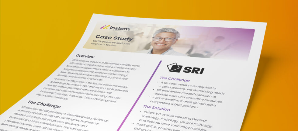 Case Study: Provantis® Integrated Preclinical Software - Life Science ...