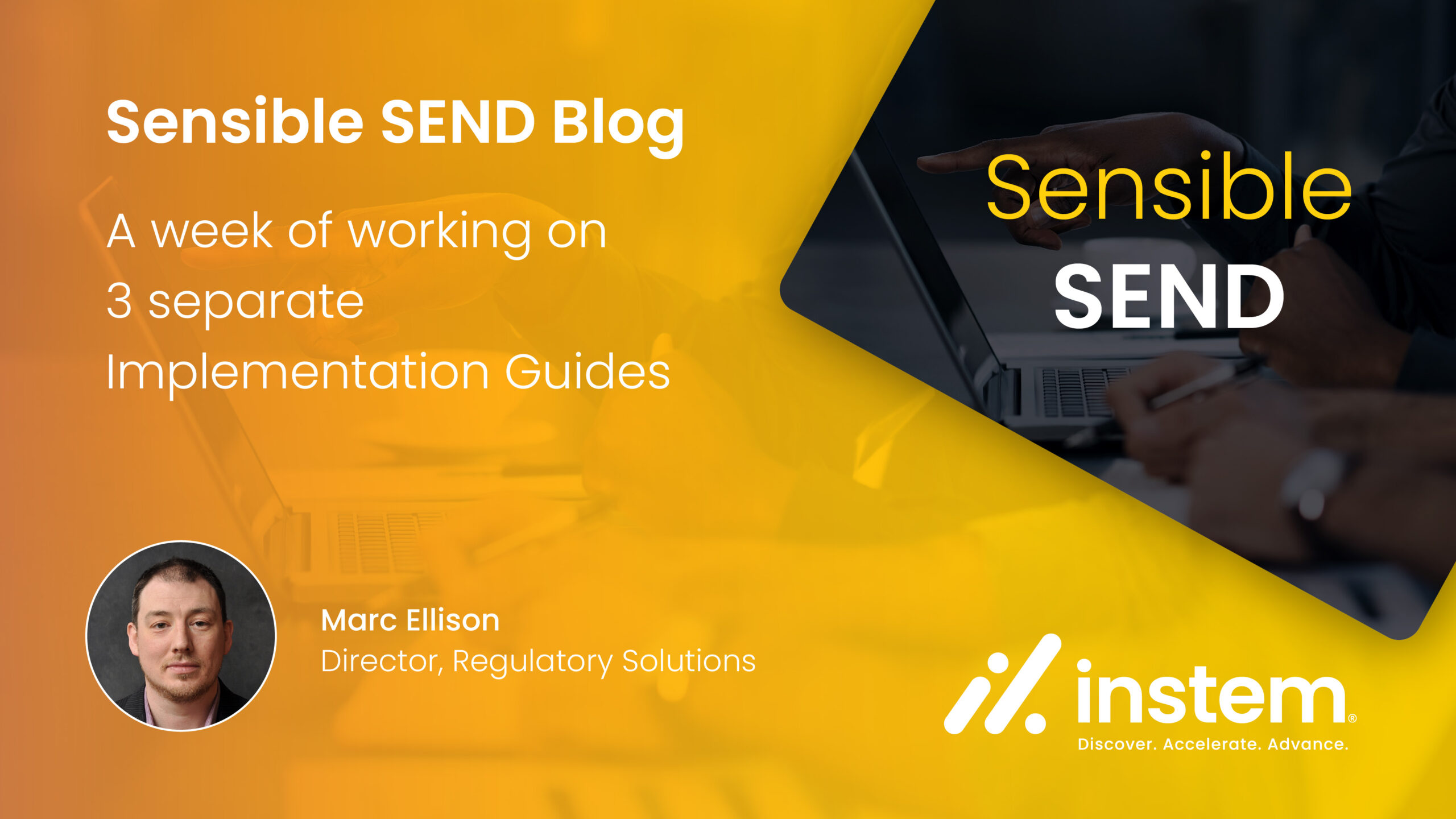 A week of working on 3 separate Implementation Guides - Life Science ...